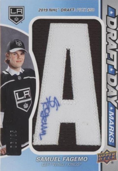 2021-22 Upper Deck SP Game Used - Draft Day Marks Rookies #DDM-SF ...