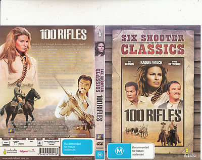 100 Rifles-1969-Six Shooter Classics-Movie SS-C-DVD | eBay UK