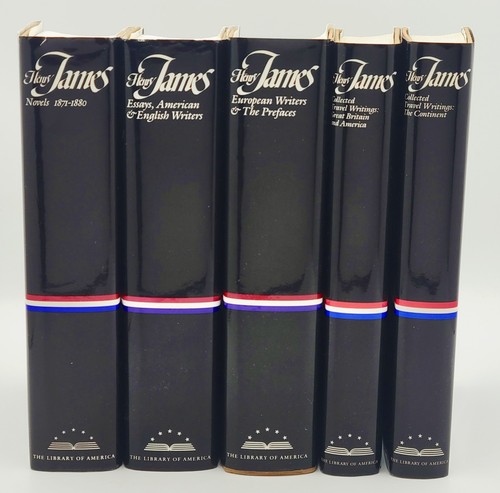 HENRY JAMES Library of America Books 5 Volumes - Ex-library | eBay