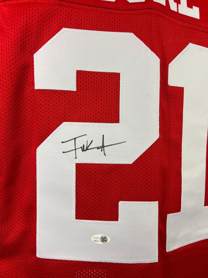 Frank Gore autographed signed jersey NFL San Francisco 49ers JSA Miami ...