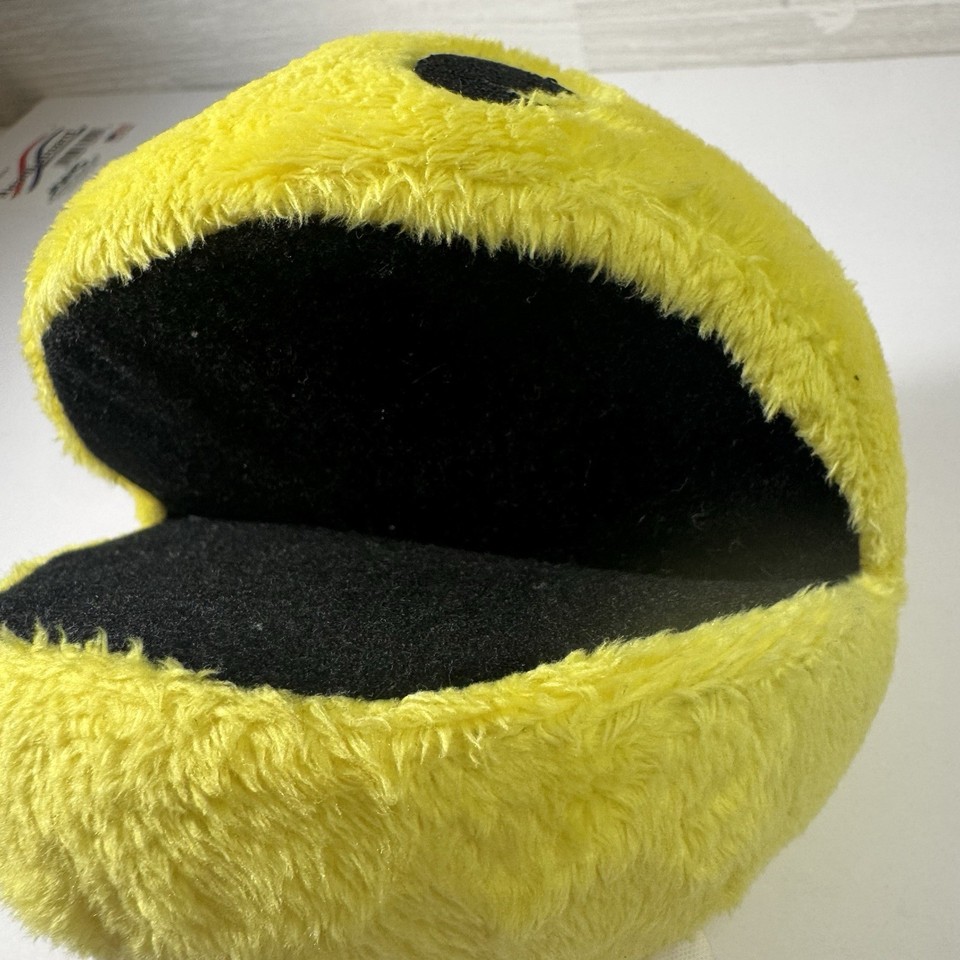 Official Pac-Man Classic Plush 4" Toy Factory Bandai Namco Arcade Prize ...