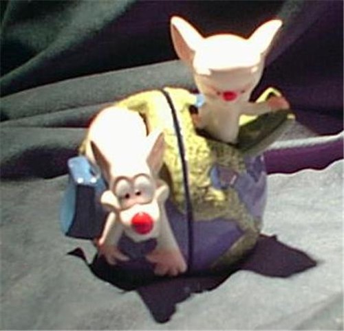 Salt & Pepper Warner Brother Pinky & Brain MIB LAST ONE | eBay