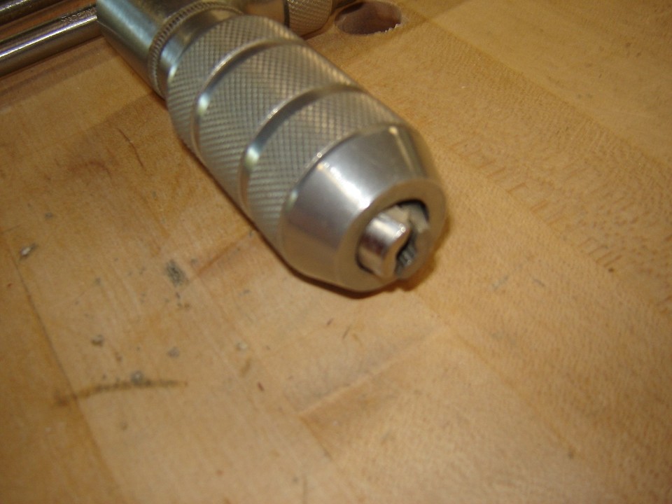 Ratcheting Brace and bit woodworking Hand Drill with bits | eBay