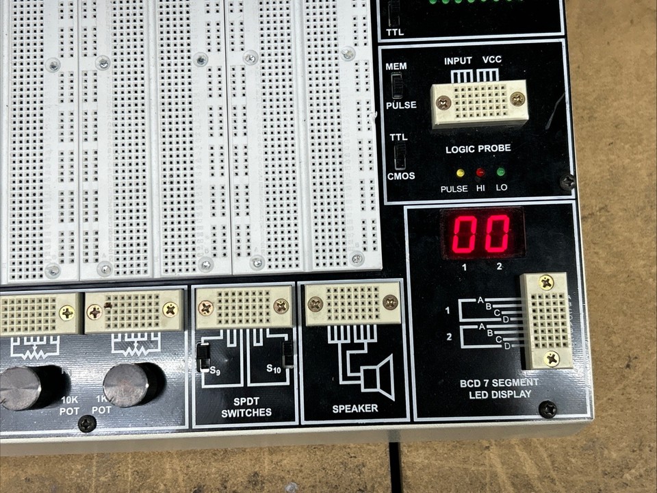 Global Specialties PB-505 Advanced Analog Digital Design Prototyping ...