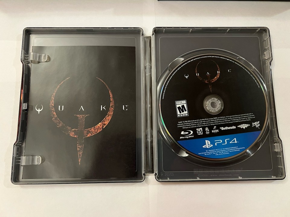 Quake Deluxe Edition PS4- Limited Run #419 - complete in excellent ...