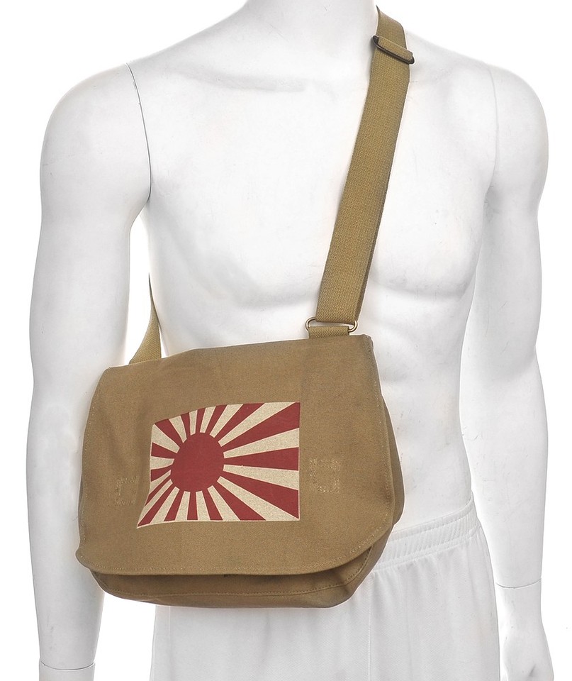 WW2 Japanese Haversack Zatsumo with Rising Sun Flag Musette Bag | eBay