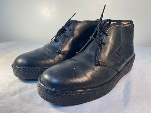Bates Floaters Chukka Boots Men's Black Leather Insulated - US 12 | eBay