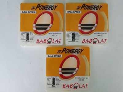 New Babolat ZF Powergy tennis string, synthetic gut double wrap core,16 ...