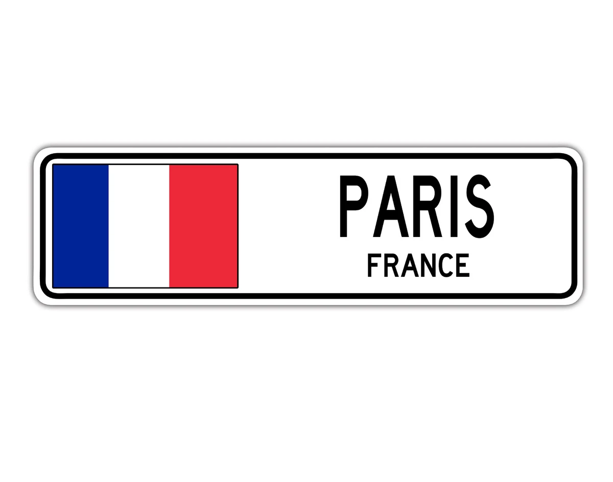 French Street Signs