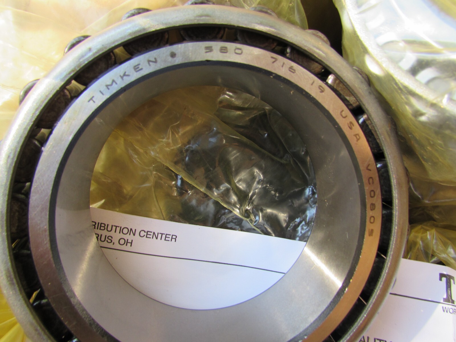 Timken Roller Bearing Tapered Cone Bearing 580/716/19 | eBay