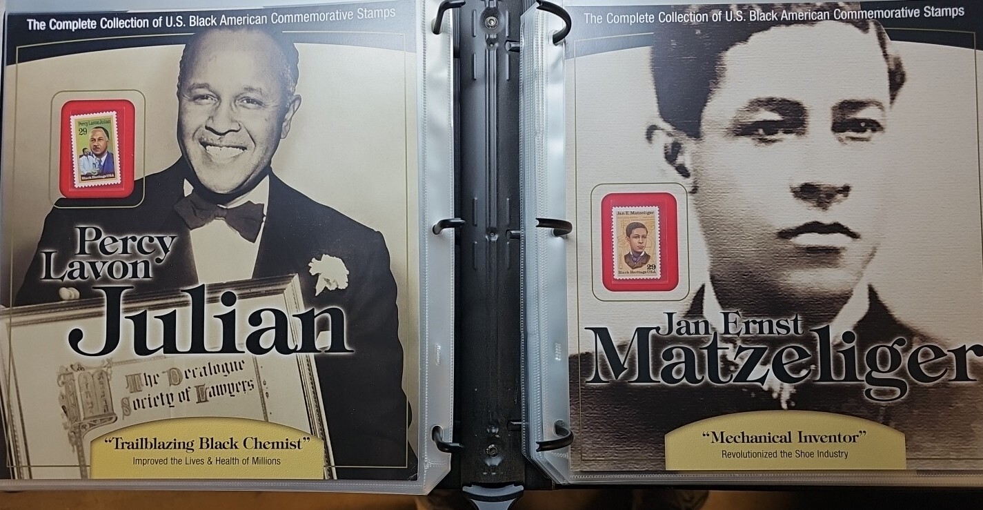 The Black Heritage Commemorative Society Stamp Biography Collection 52 ...