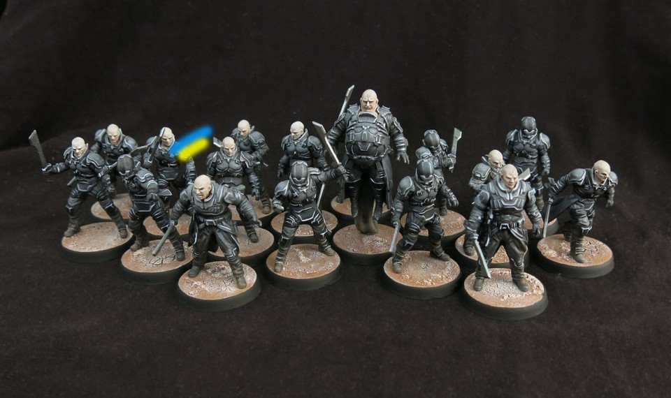 17 Harkonens Dune miniatures 28mm fan made 3d prints Pro painting D&D ...