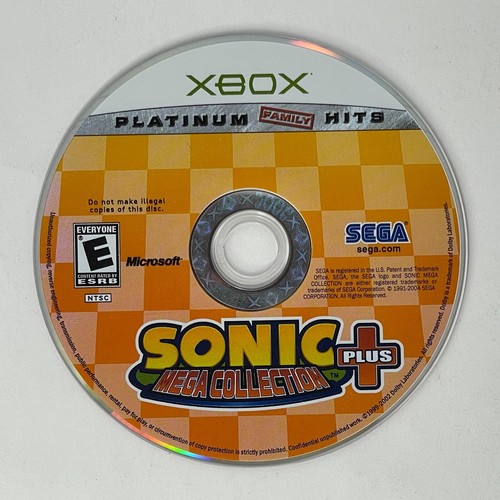 Sonic Mega Collection Plus (Microsoft Xbox) Tested Disc | eBay