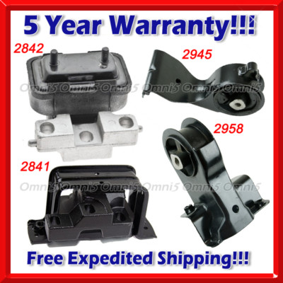 M419 Fits 1998-2000 Chrysler Cirrus 2.4L 2.5L Motor & Trams Mount Set ...