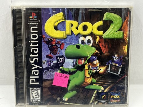 Sony Playstation 1 PS1 Croc 2 Video Game Disc Complete CIB w/ Case ...