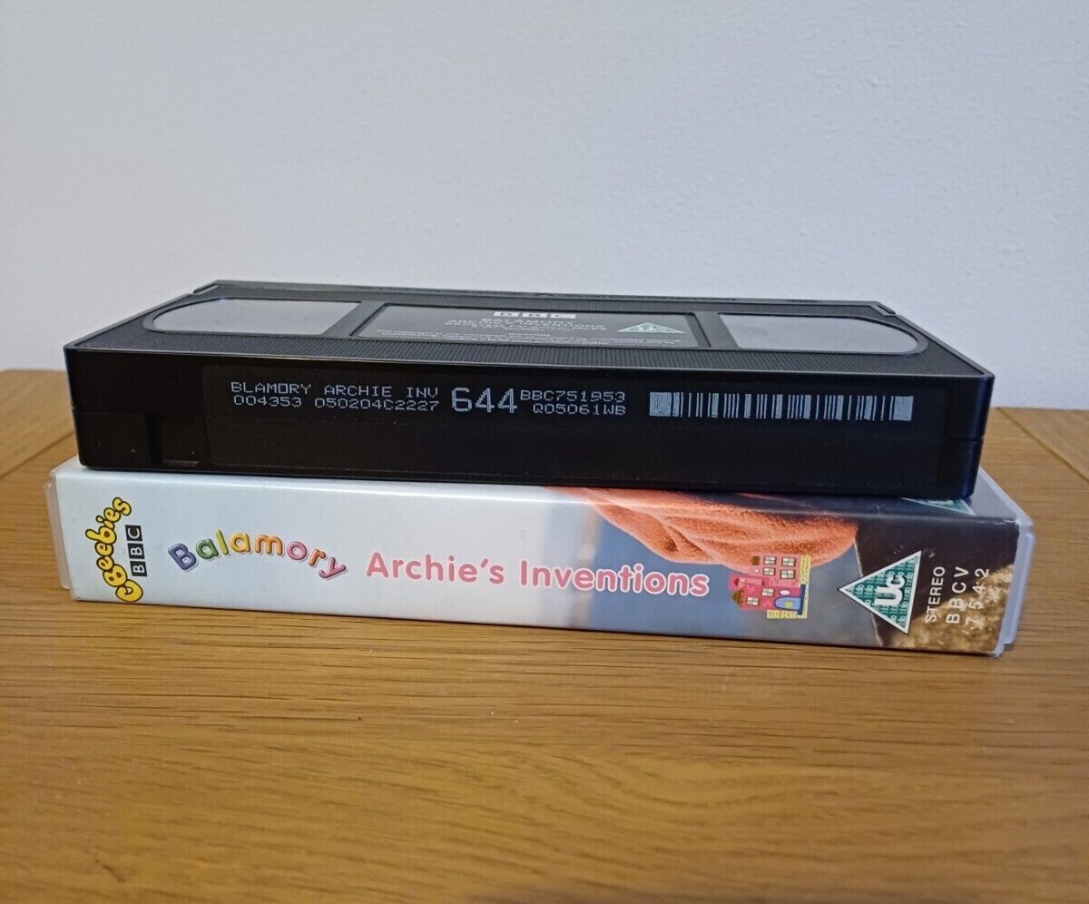 CBeebies Balamory - Archie's Inventions - VHS Video Tested | eBay UK
