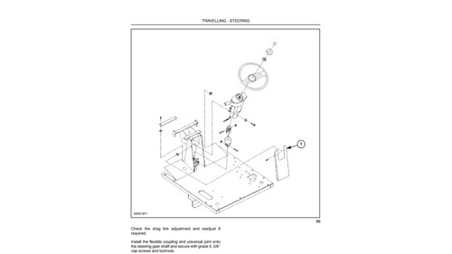 New Holland H9870 H9880 Bale Wagon Travelling Service Repair Manual ...
