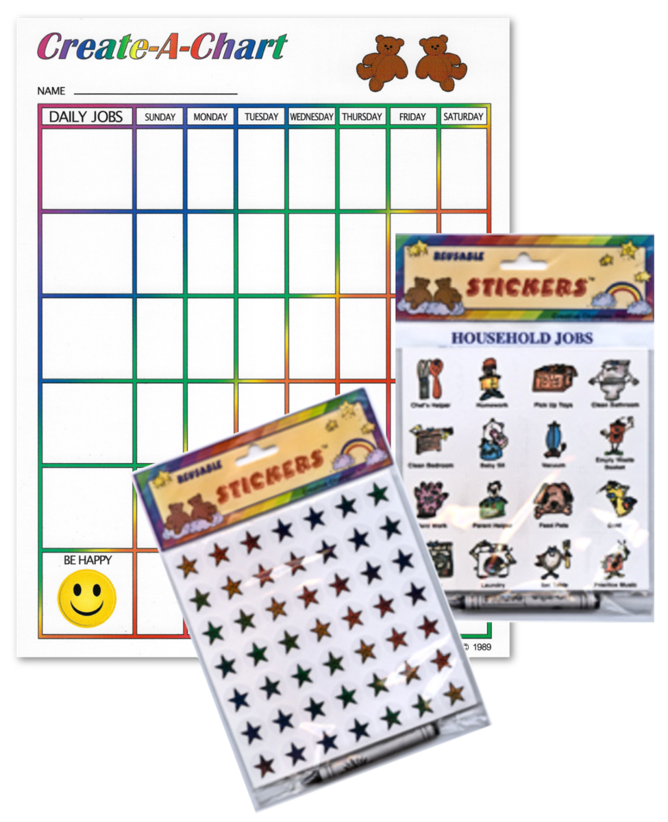 Good Job Sticker Chart Review | Learning Resources Good Job Reward