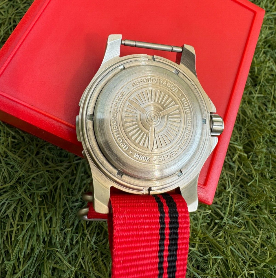 Vostok Komandirskie 18009B PILOT Watch Automatic 24-Hour USA Seller | eBay