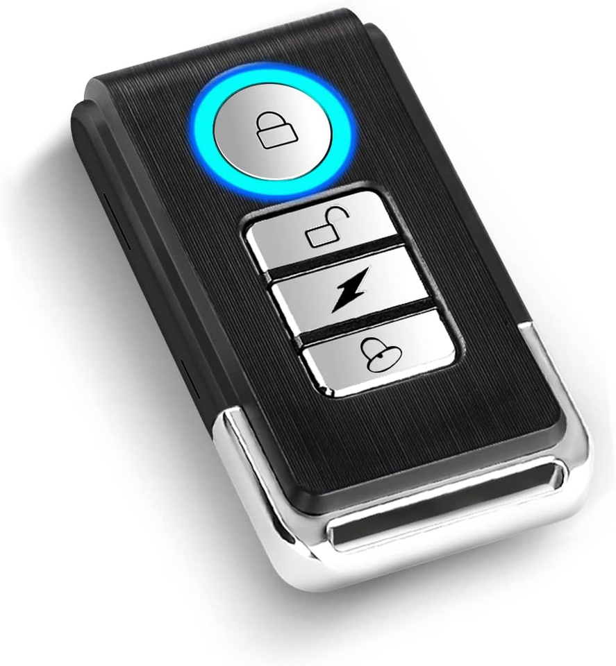 Remote Control Key Fob Replacement for Wireless Anti-Theft Alarm Bike ...