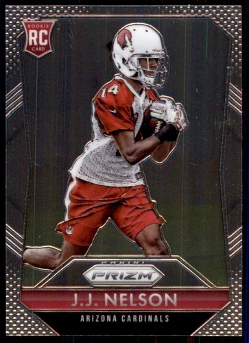 2015 Panini Prizm JJ Nelson Rookie Arizona Cardinals #250 | eBay