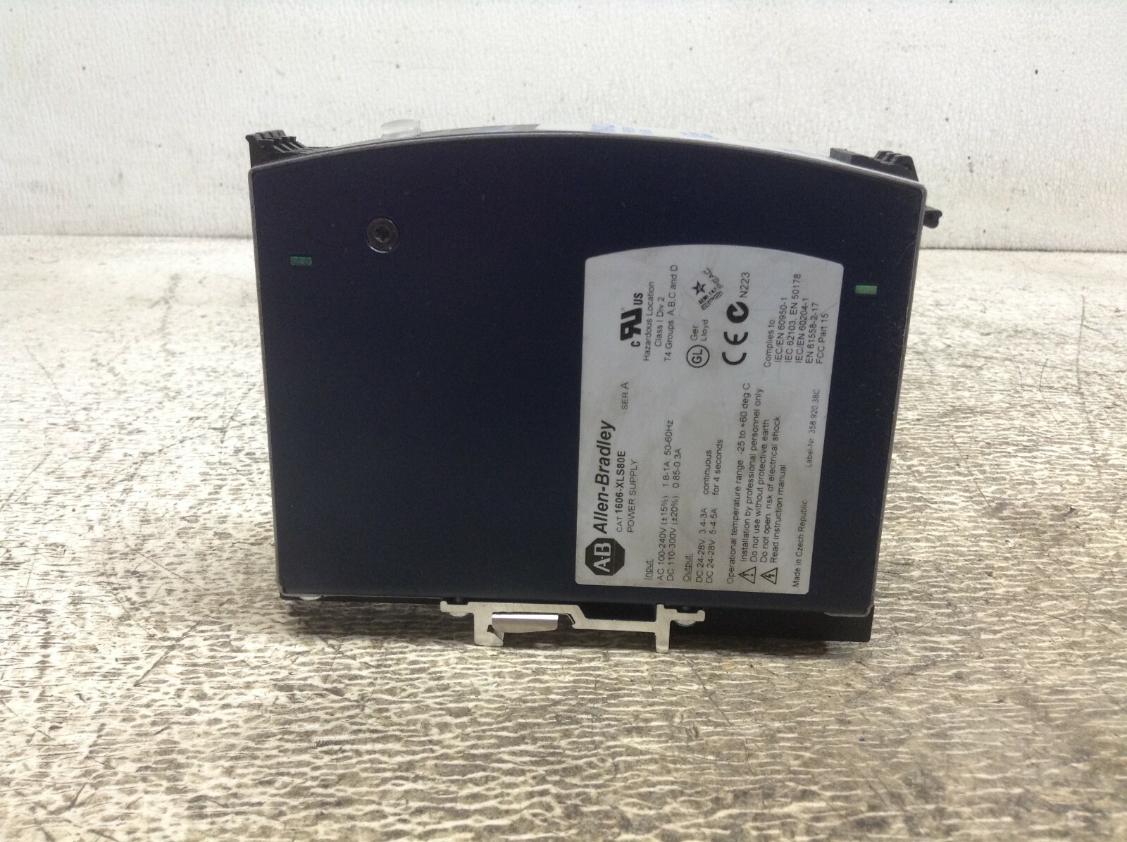 Allen Bradley 1606-XLS80E 3.4 A 24 VDC Power Supply 1606XLS80E 1606-XL ...