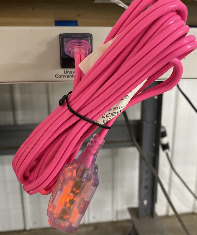 Century Wire Pro Glo 9ft Household Indoor Extension Polarized AC Power ...