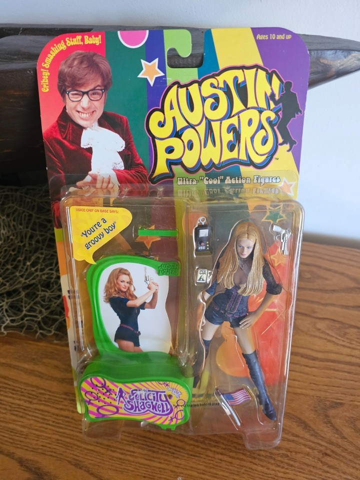 Austin Powers Felicity Shagwell Action Figure | eBay