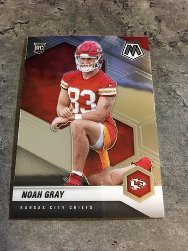 Noah Gray Chiefs 2021 Panini Mosaic Rookie #387 | eBay
