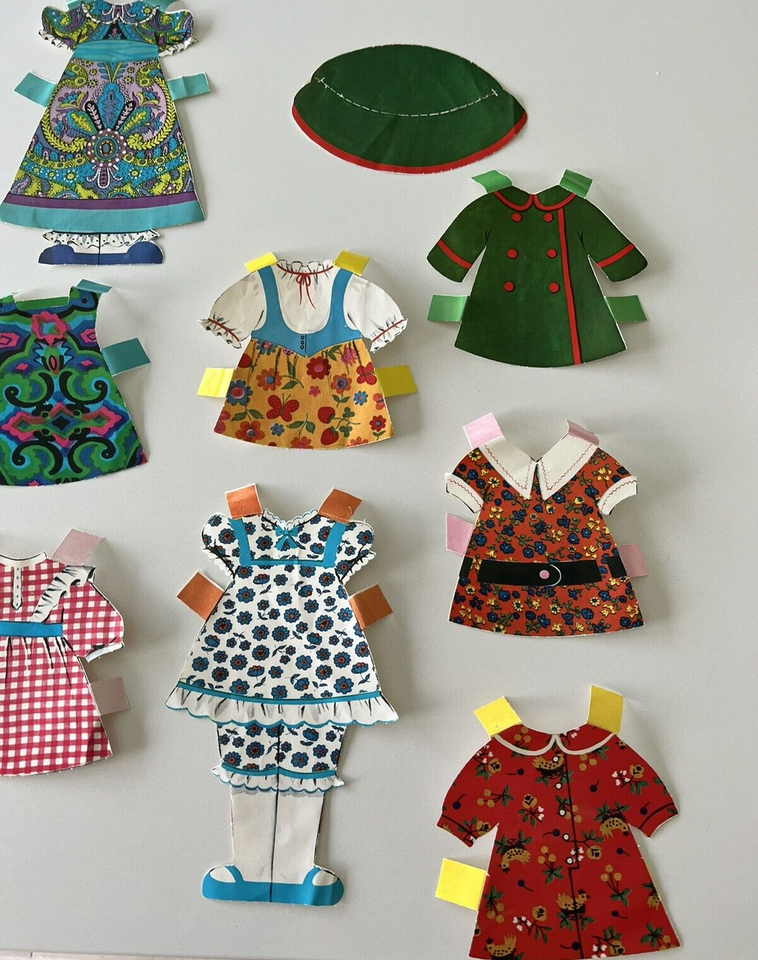 Vintage Raggedy Ann paper doll set | eBay