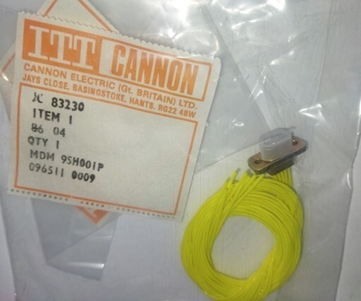 MDM-9SH001P D Microminiature Connector - 9 Contact - Female - 0.05 inch ...