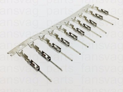 10 nos Crimp Terminal Male Connector Pin for VAG VW repair wire ...