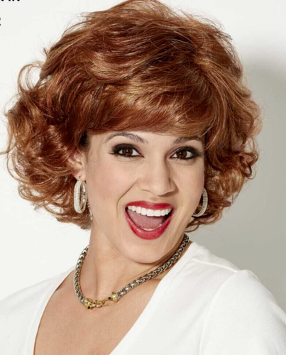 INDY WIG PIERRE WIGS SUNNY BLONDE BROWN CURLY MID-LENGTH | eBay