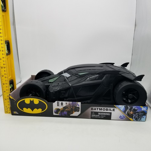 Spin Master DC Comics Matte Black Batman Batmobile 12 inch WB Rare ...