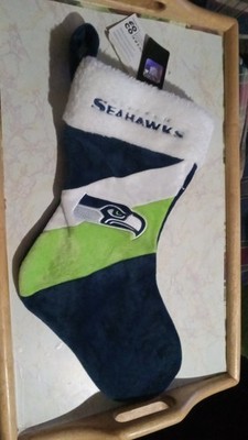 NEW Seattle Seahawks Football NFL Logo Plush 17" Holiday Christmas ...