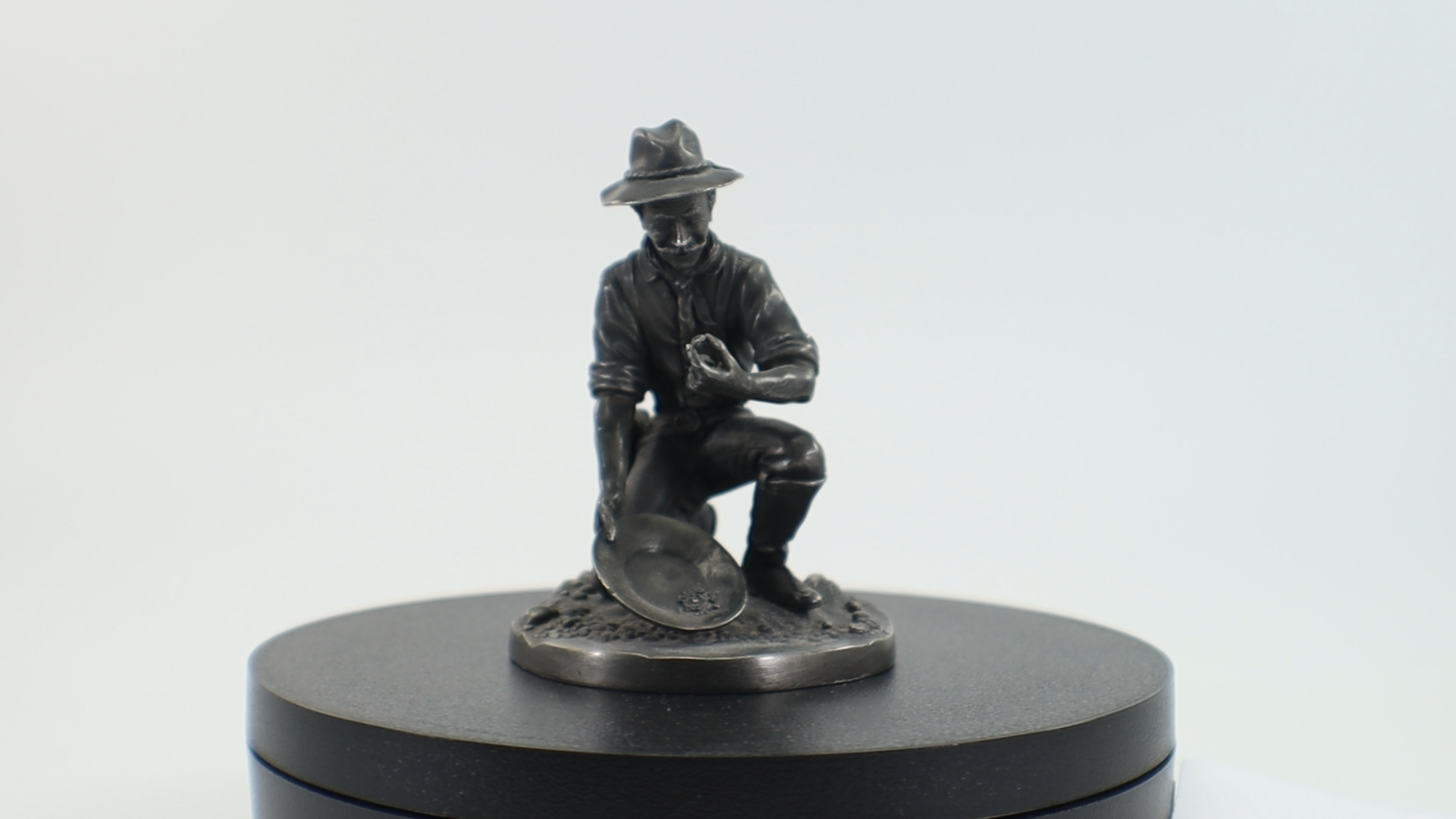 Franklin Mint Pewter Figurine PROSPECTOR 1836 – 1855 American People ...