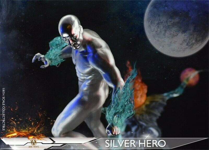 ADD TOYS 1/6 AD05 Silver Surfer Norrin Radd Normal Ver. Action Figure ...