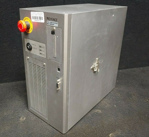 KEYENCE ML-G9300F CO2 LASER MARKER CONTROLLER W/ KEY & POWER CABLE ...