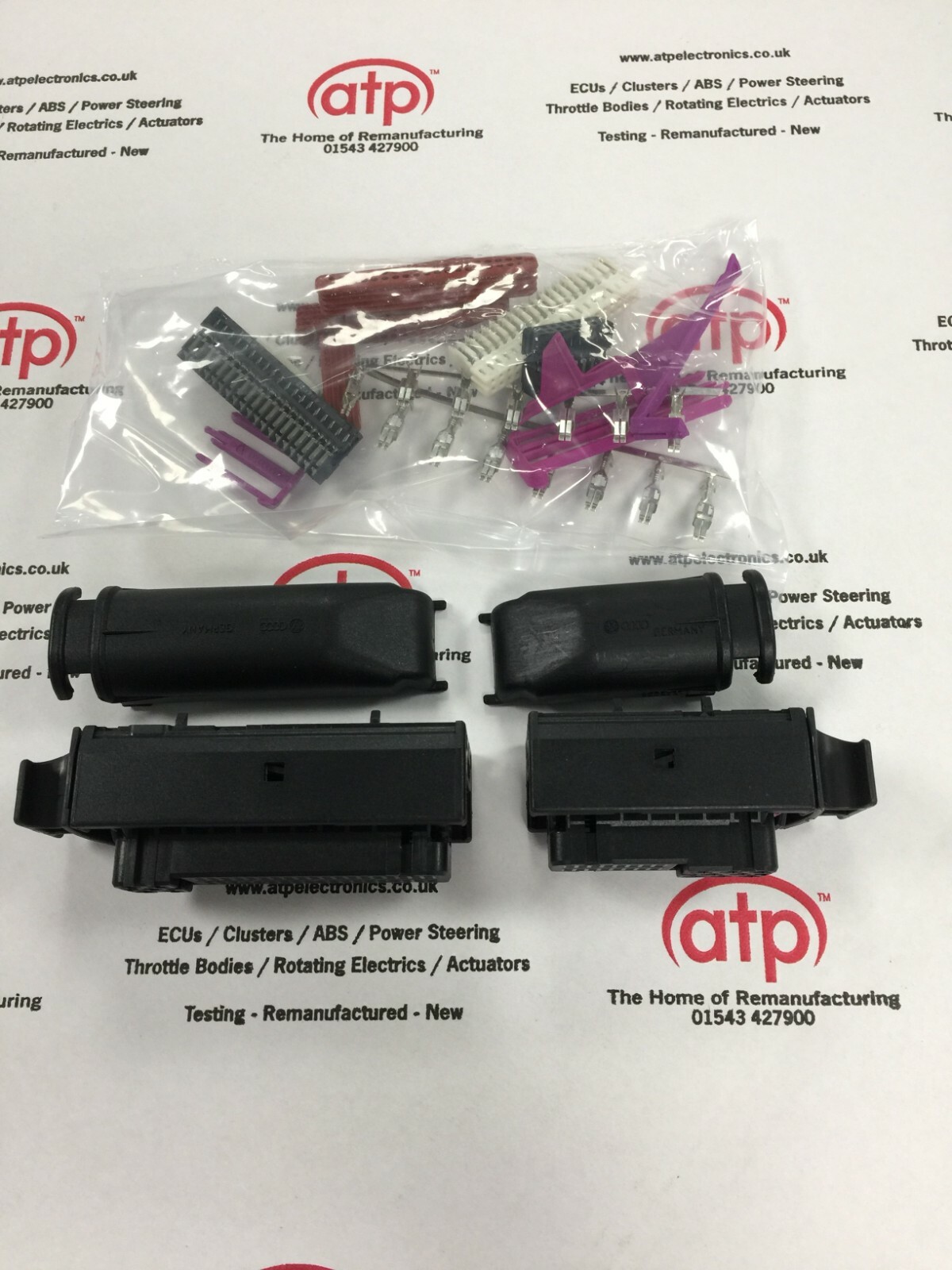 BENTLEY ECU WIRING HARNESS REPAIR KIT CONNECTORS NEW 121 WAY ME7.1.1 ...