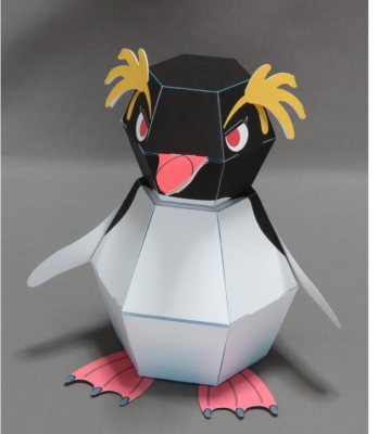 The Amazing Pop-Up Penguin Bomb papercraft Origami | eBay