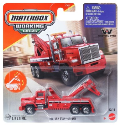 MATCHBOX WESTERN STAR HEAVY DUTY WRECKER WORKING RIGS 2025 | eBay