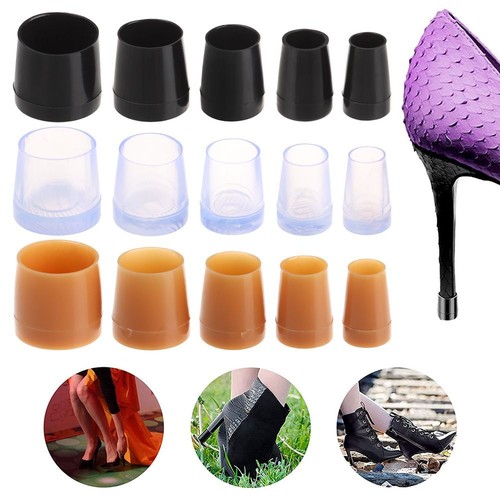 Wearable Round Shape Antislip High Heeler Silencer Heel Protector Heel ...