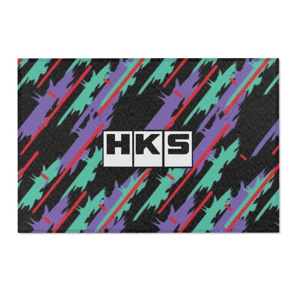 HKS Oil Slick Area Rug, HKS Shop Mat, HKS Garage Floor Mat, HKS Door ...