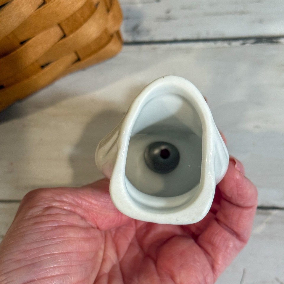 Vintage White Ceramic Pie Bird Vent Funnel Baking Tool | eBay