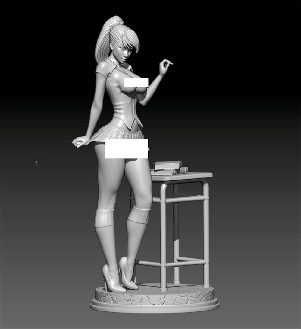 1/24 resin figures model kit Fantastic and Sexy Girl Unassembled ...