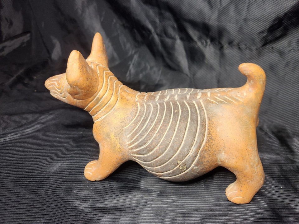 Colima Dog Aztec South America Tribal Art Clay Terracotta Sculpture | eBay