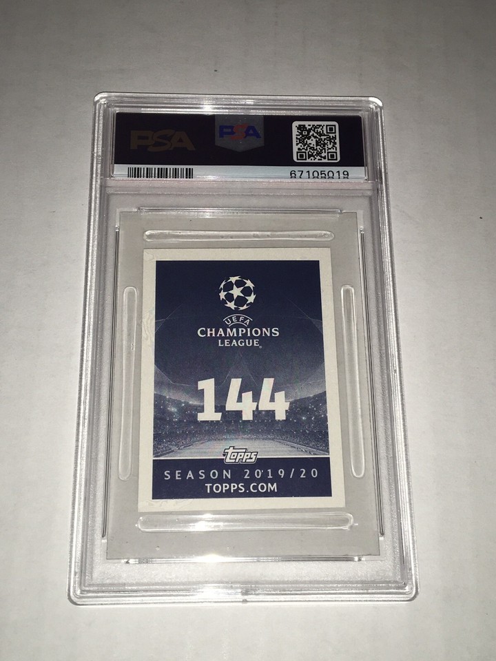 2019 Topps UCL Stickers #144 Mason Mount RC Rookie PSA 9 MNM019 | eBay