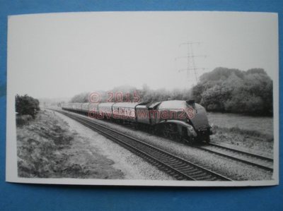 PHOTO LNER GRESLEY CLASS A4 4-6-2 LOCO 60007 SIR NIGEL GRESLEY | eBay UK