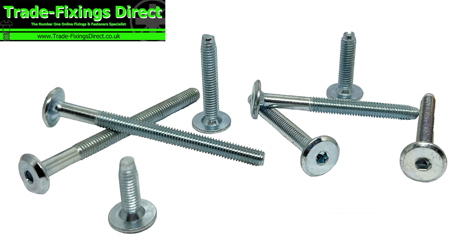 M6 FURNITURE CONNECTOR BOLTS JOINT CONNECTOR BOLTS COT BED BOLTS ALLEN ...