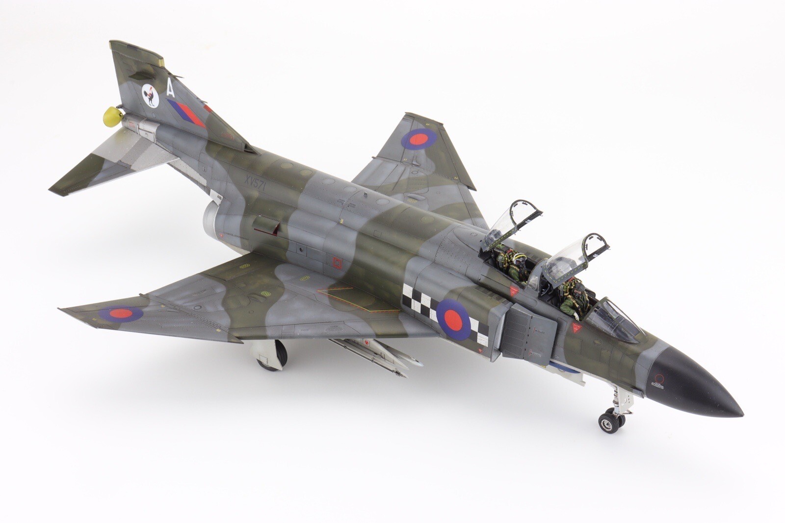 1/48 Scale RAF F4 Phantom. Built Kit | eBay UK